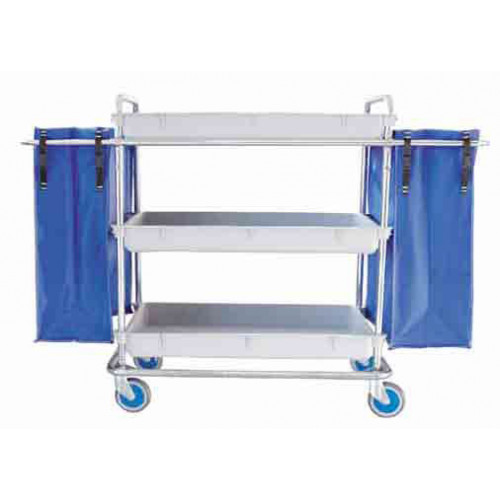 Carro Hotel Inox de 3 bandejas modelo 20